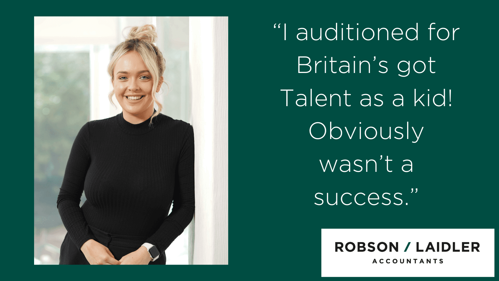 Getting to know us… Business Innovation Department - Robson Laidler